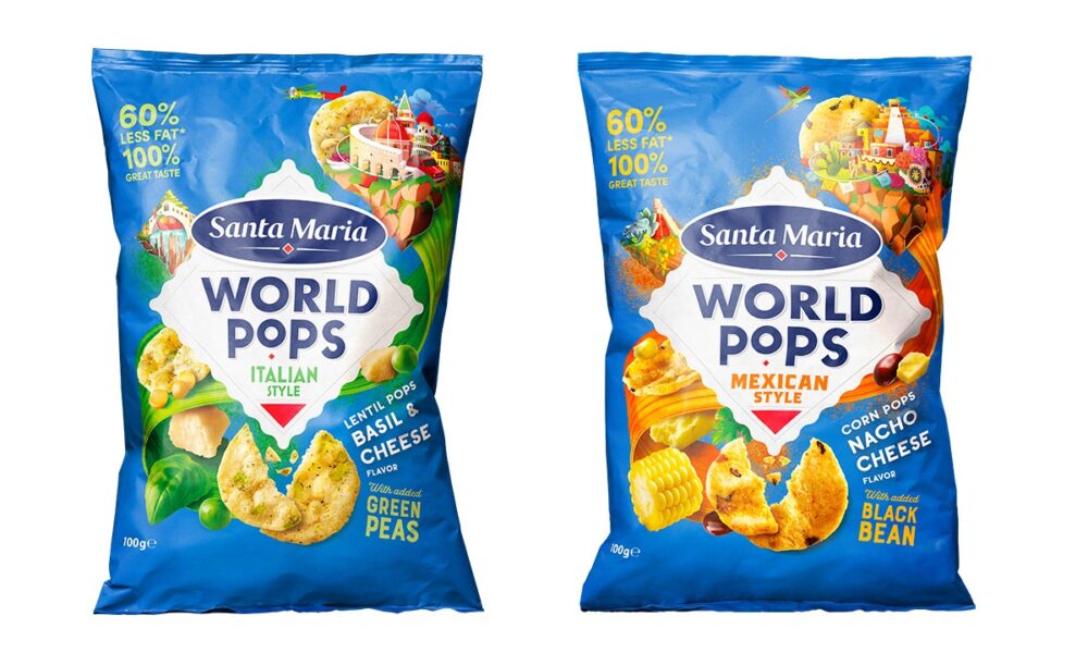 Santa Maria lanserar fler poppade chips – nu med smak av Italien och ...